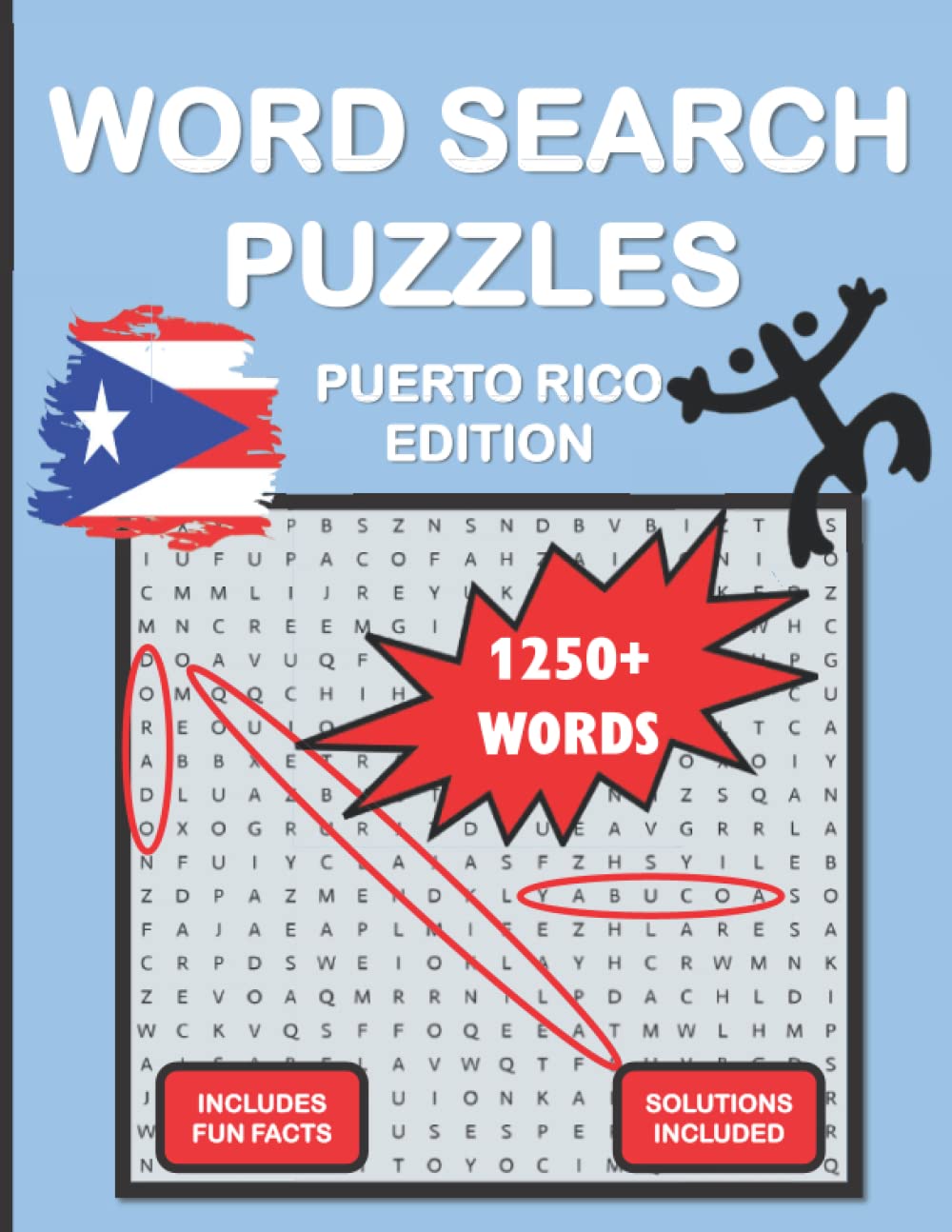 Word Search Puzzles: Puerto Rico Edition: Cruz, Antonio: 9798838388070 ...