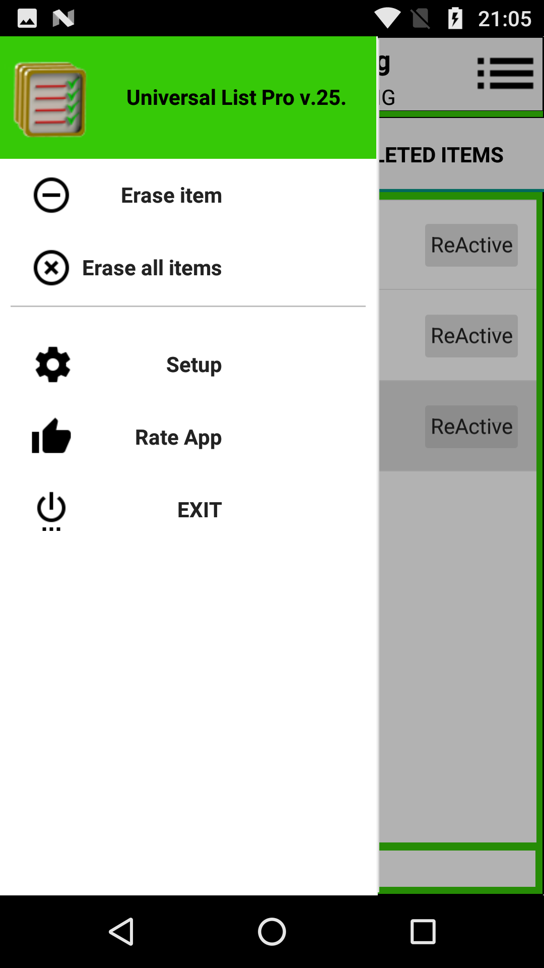 Universal list Free - will help you organize and manage details of ...