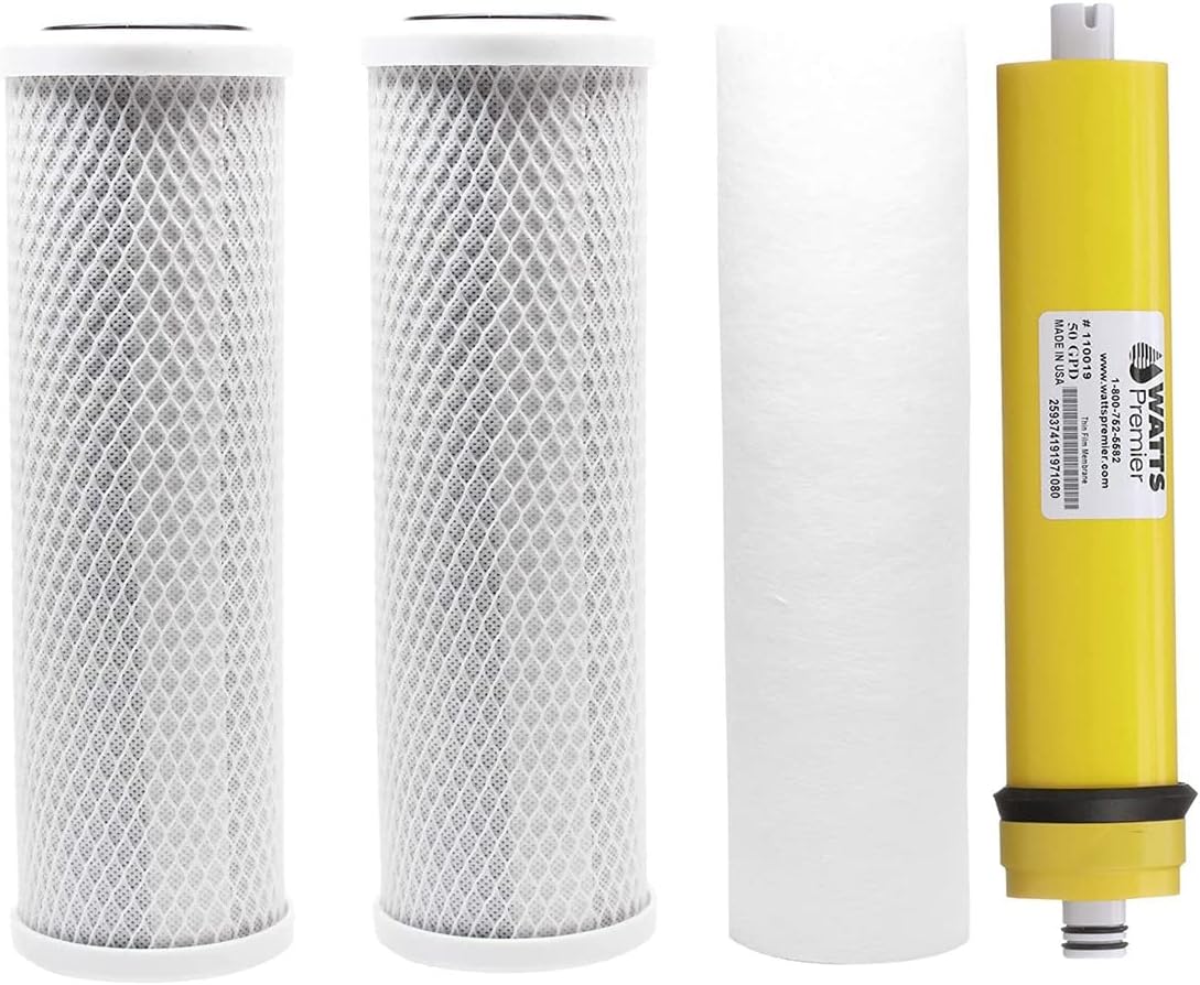 Amazon.com: Watts Premier Water Filter Replacement Kit (7 Pack) and RO ...