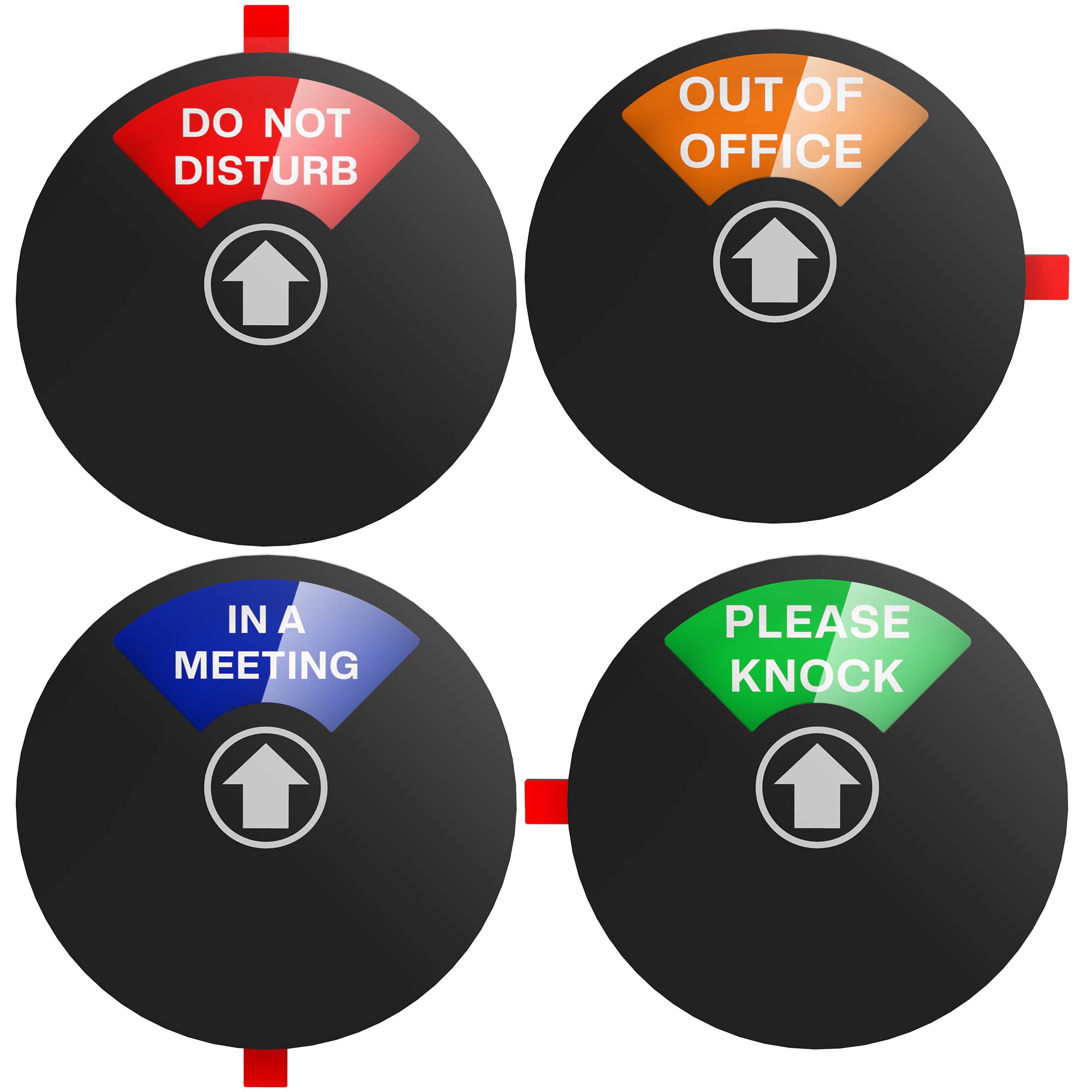 Office Sign For Door 4 Inch Diameter Round Shaped Do Not Disturb Sign Office Sign For Door 4 Inch Diameter Round Shaped Do Not Disturb Sign