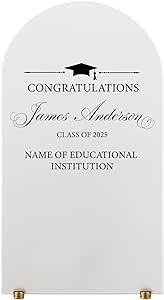 Amazon.com: Graduation Decoration Vinyl Decal – Custom Congratulations ...