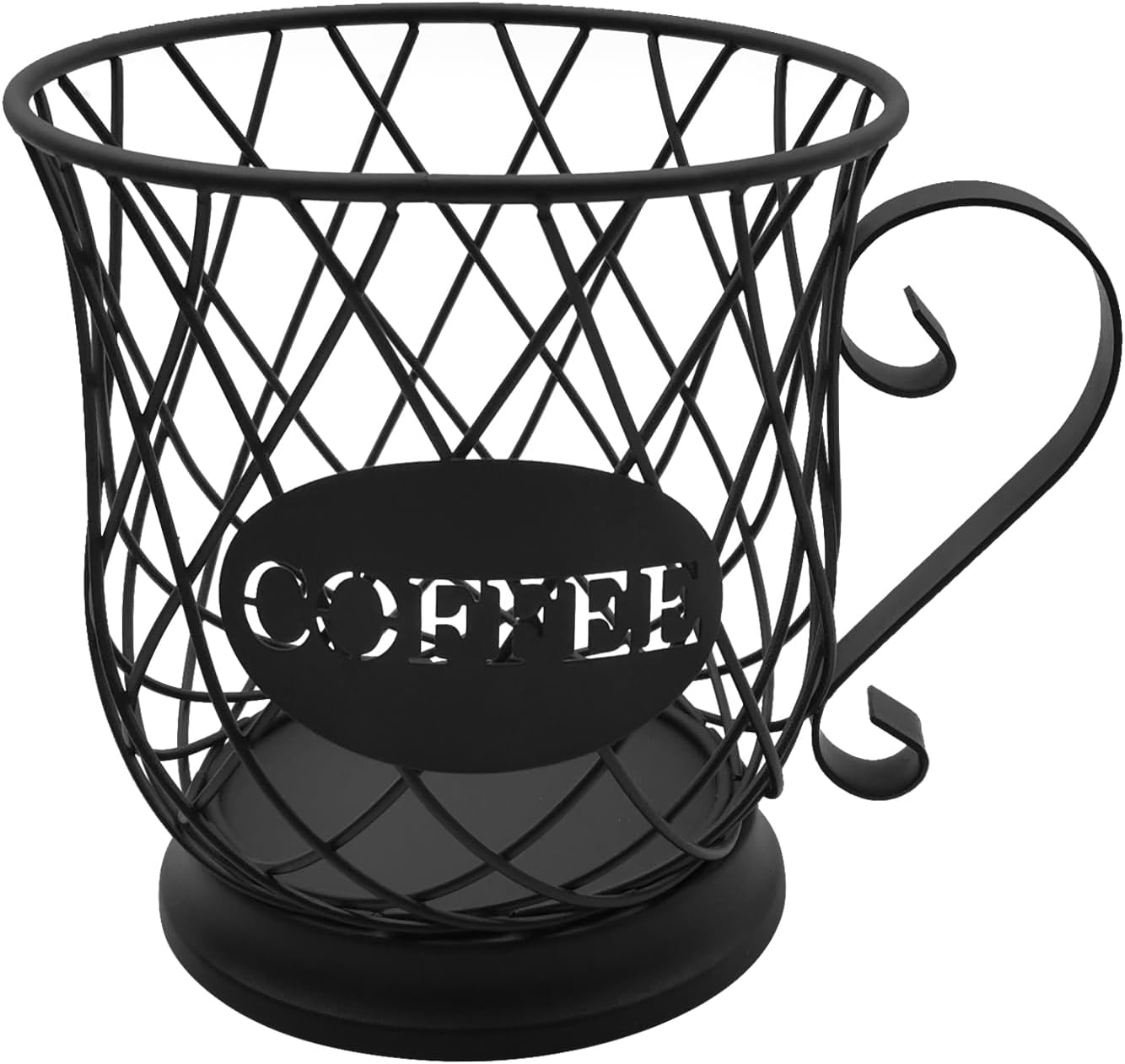 Amazon.com: Boston Warehouse Coffee Mug Kup Keeper, Storage Basket,20 ...