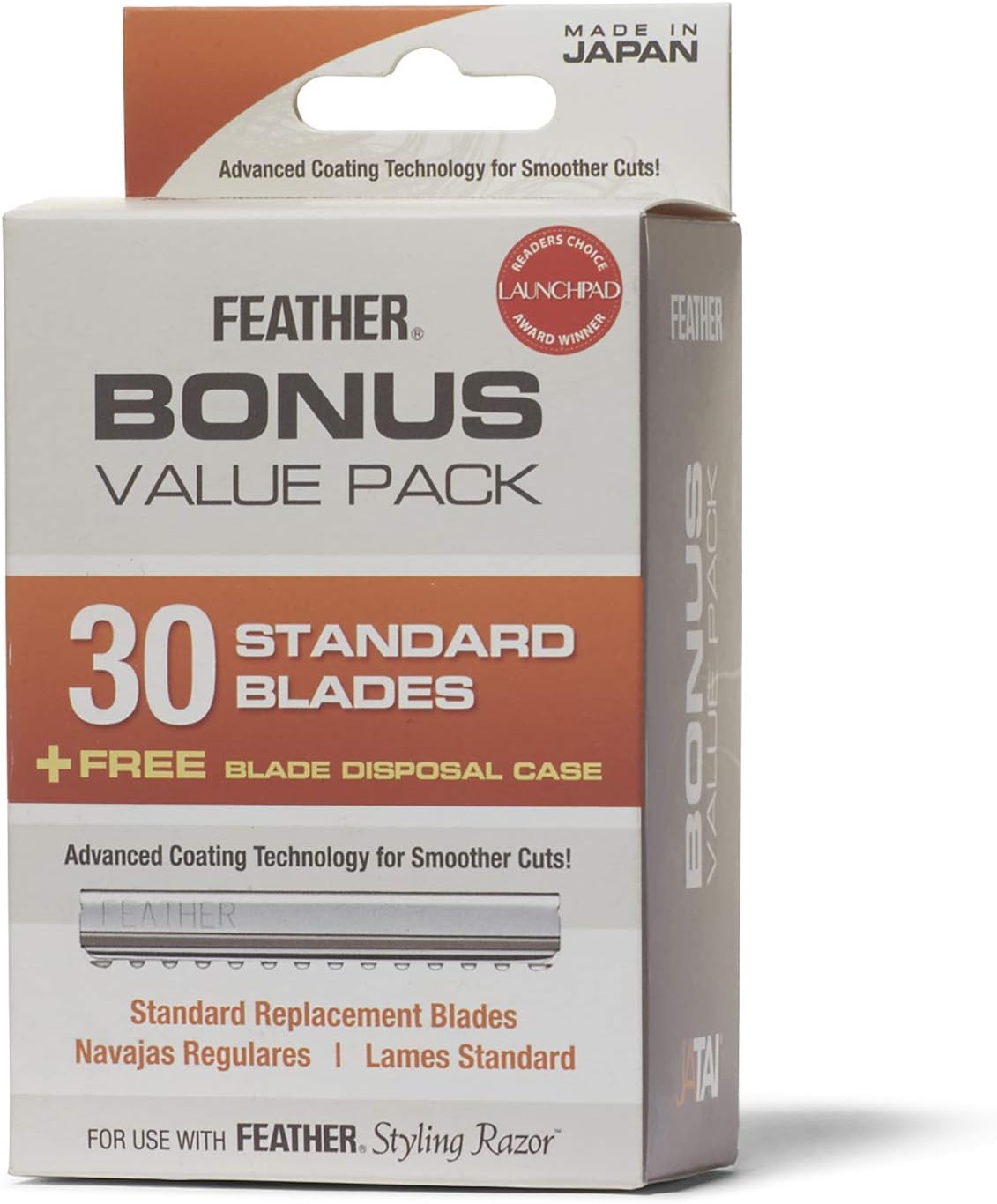 Amazon.com : Feather FE-F1-20-100 Standard Blades, 10 Count : Health ...