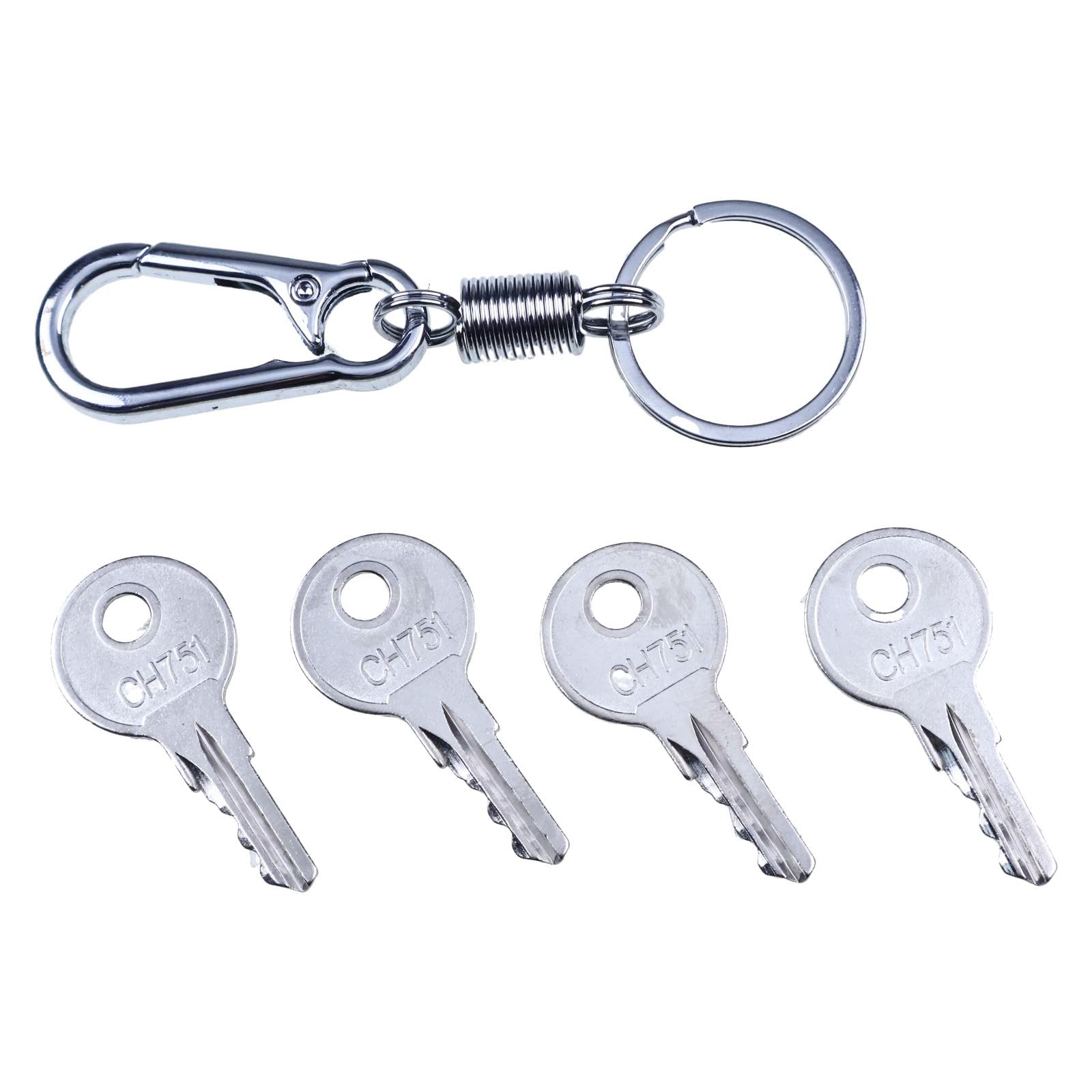 Snapklik.com : 4X RV Keys CH751 For RV Compartments Campers Cabinet ...