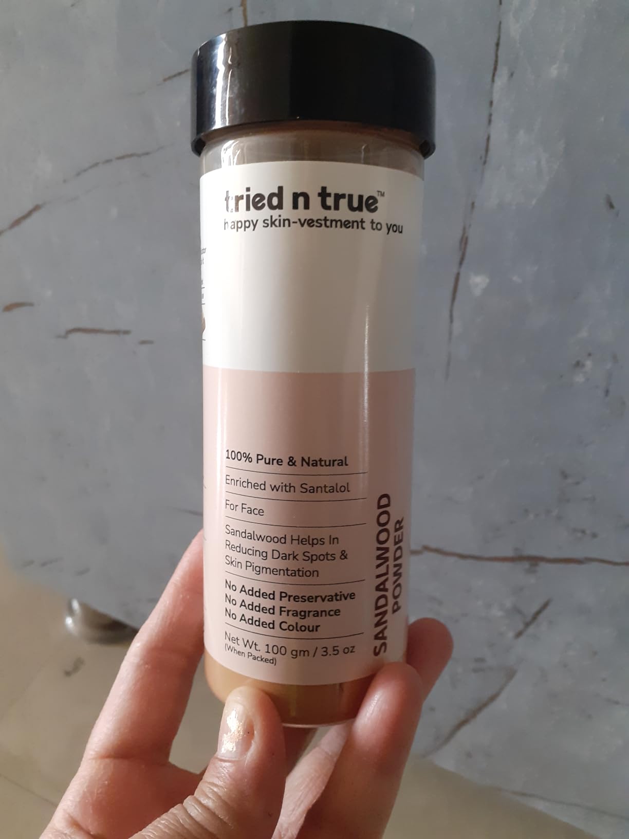 tried n true Sandalwood Powder, Chandan Powder, Pure and Natural Face ...