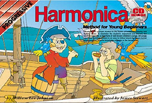 Amazon.com: Progressive Harmonica Method For Young Beginners: 9781864691405: Johnson, William: Books