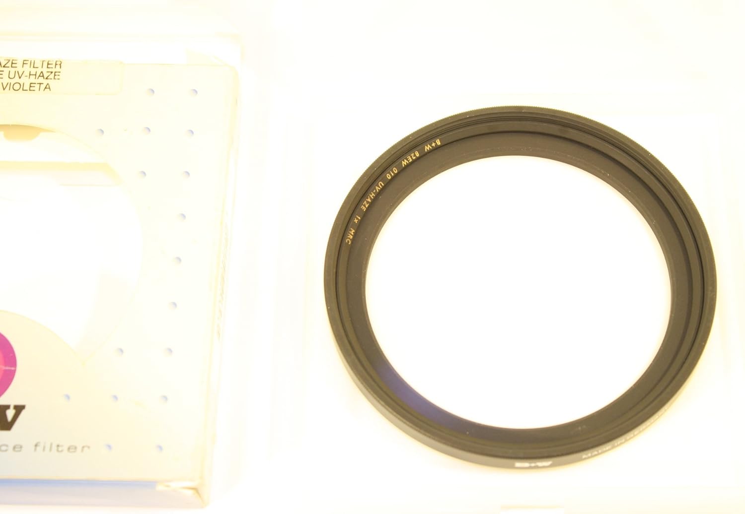 Amazon.com : B + W UV Haze Filter : Camera Lens Sky And Uv Filters ...