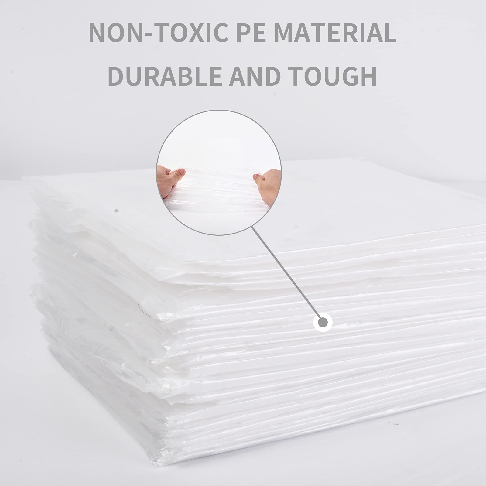 Snapklik.com : Sauna Blanket Liners Disposable Plastic Body Wrap ...