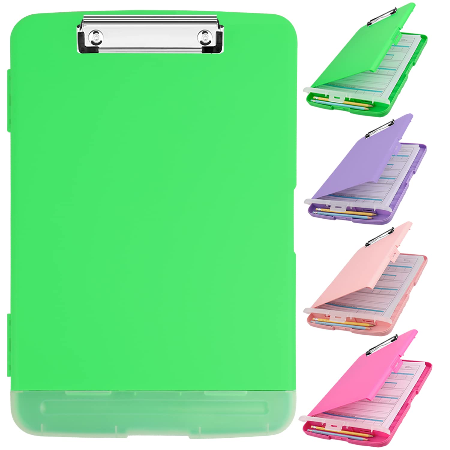 Amazon.com : Clipboards with Storage,Storage Nursing Clipboard,Large ...