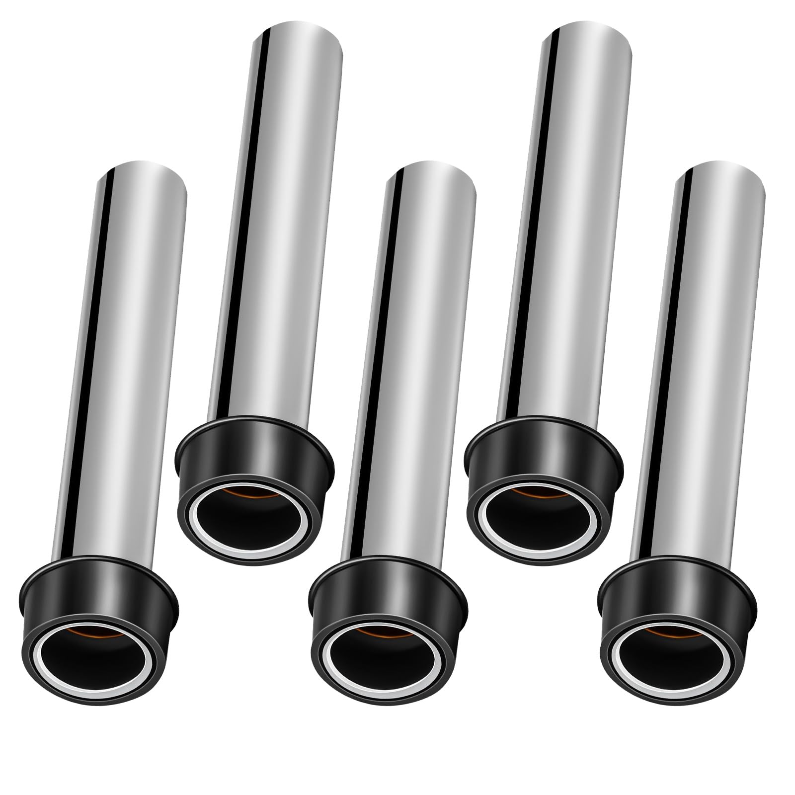 Olutacot 5 Pcs Bar Sink Overflow Pipe 7.48 in Stainless Steel Sink ...