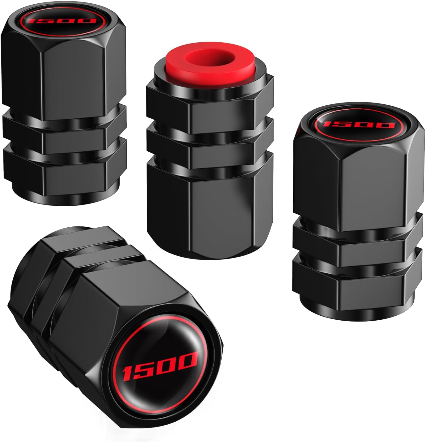 Amazon.com: 4PCS Tire Valve Stem Caps Compatible with Dodge Challenger ...