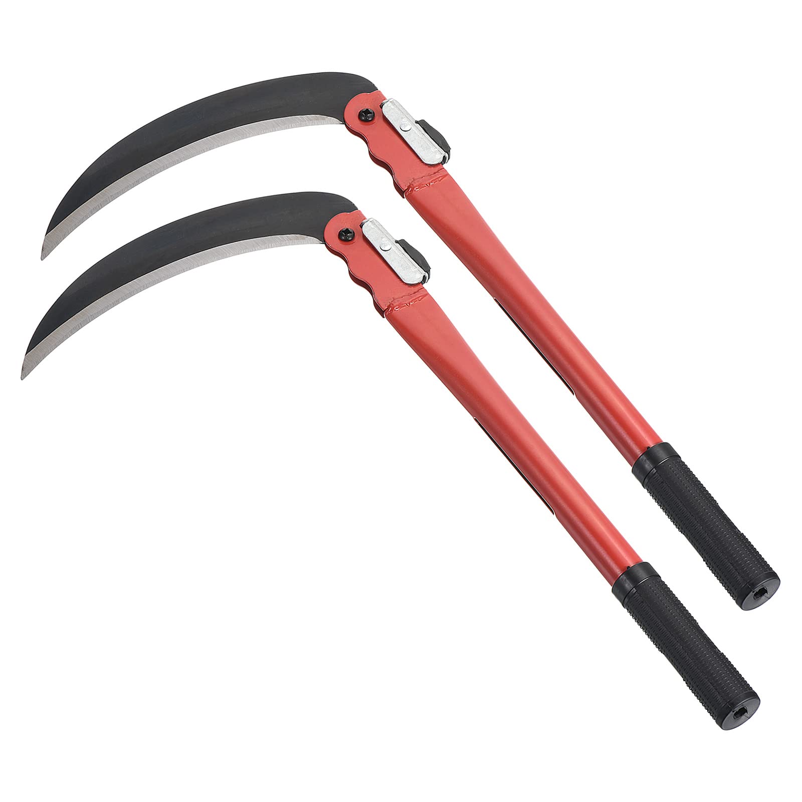 Amazon.com : PATIKIL 17 Inch Folding Sickle, 2 Pack Harvest Sickle ...