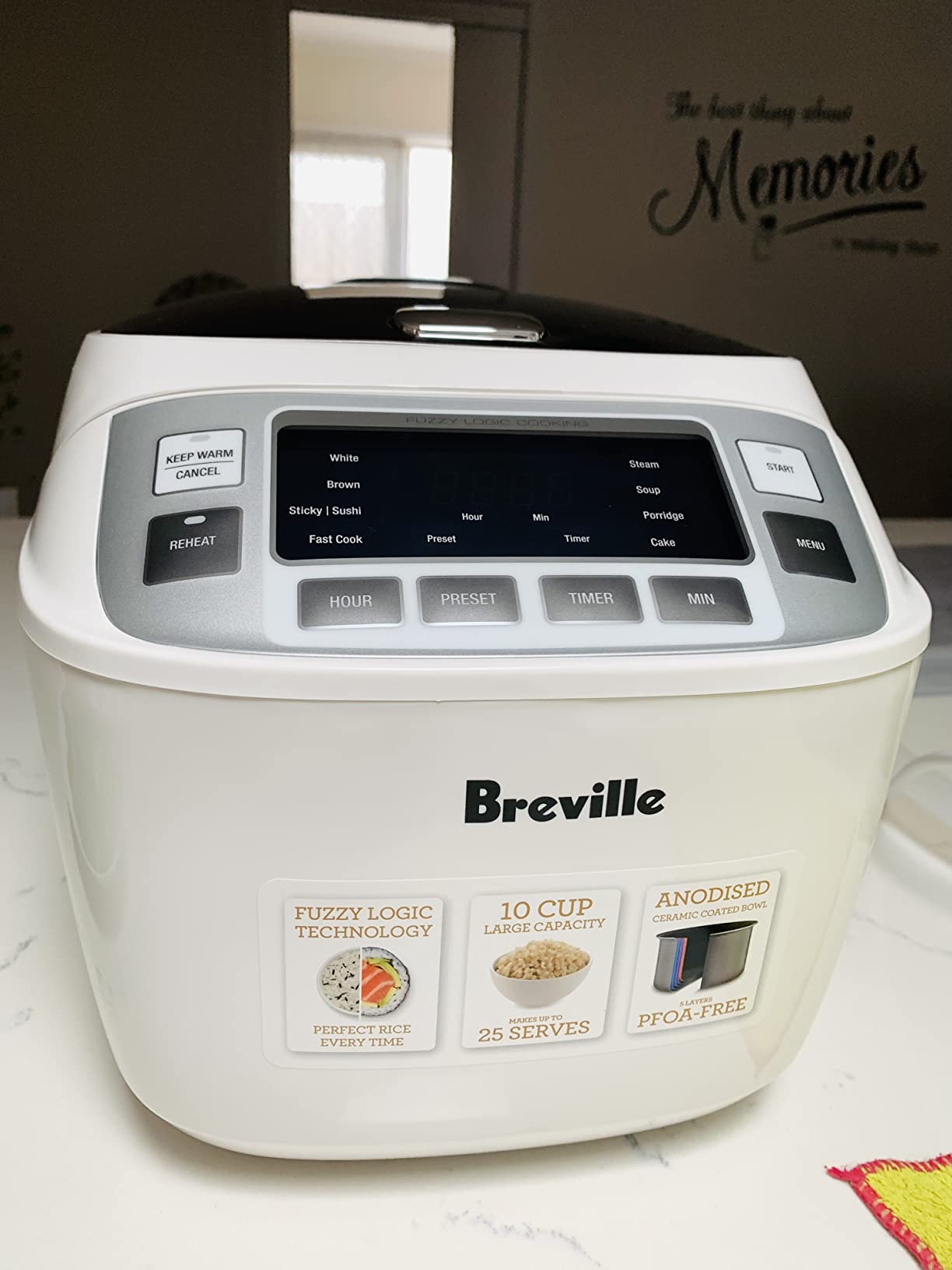 Breville the Smart Rice Box Cooker, LRC480WHT: Rice Cookers: Amazon.com.au