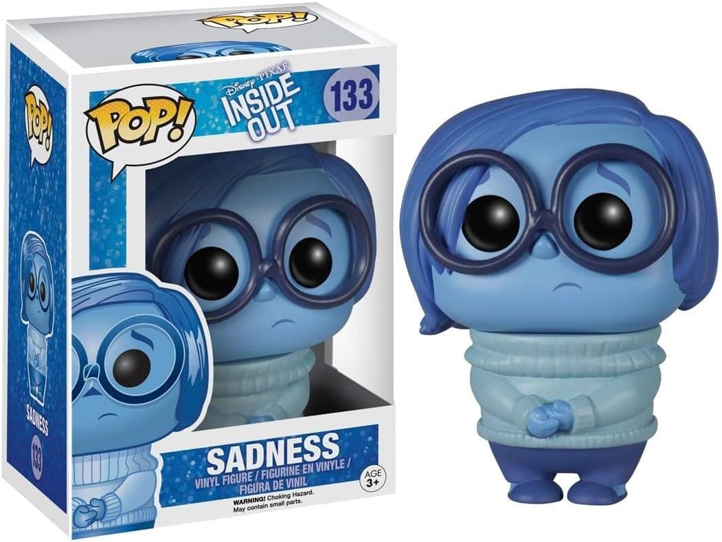 Amazon.com: Funko POP! DISNEY: INSIDE OUT-SADNESS : Toys & Games
