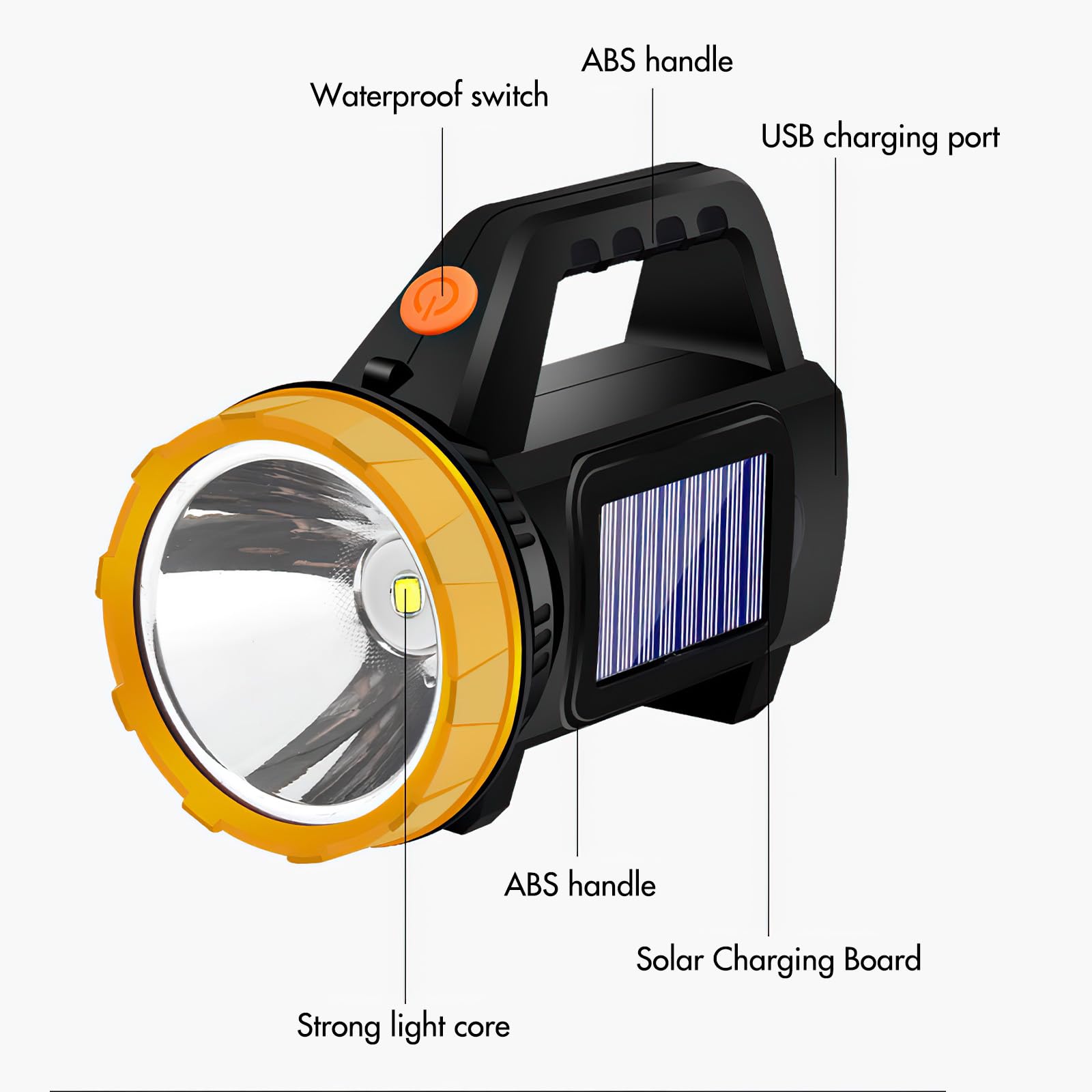 Flashlight Power On Board