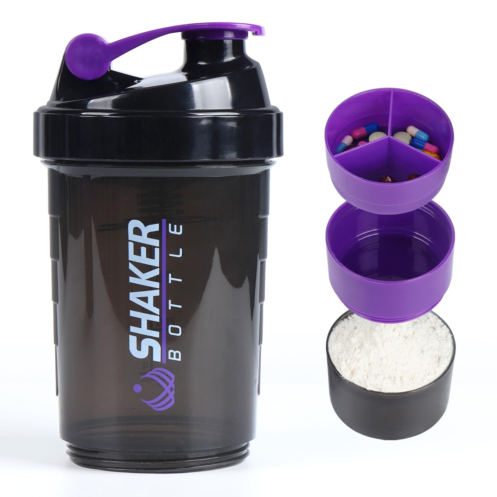 Amazon.com: VIGIND Protein Shaker Bottle,Sports Water Bottle,Leak Proof ...