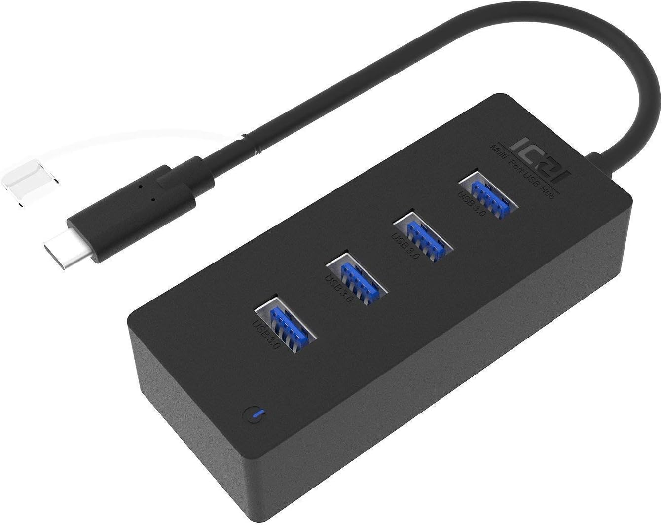 Amazon.com: Connectland CL-U2MNHUB-4B 4 Ports USB V2.0 Mini Hub (Black ...