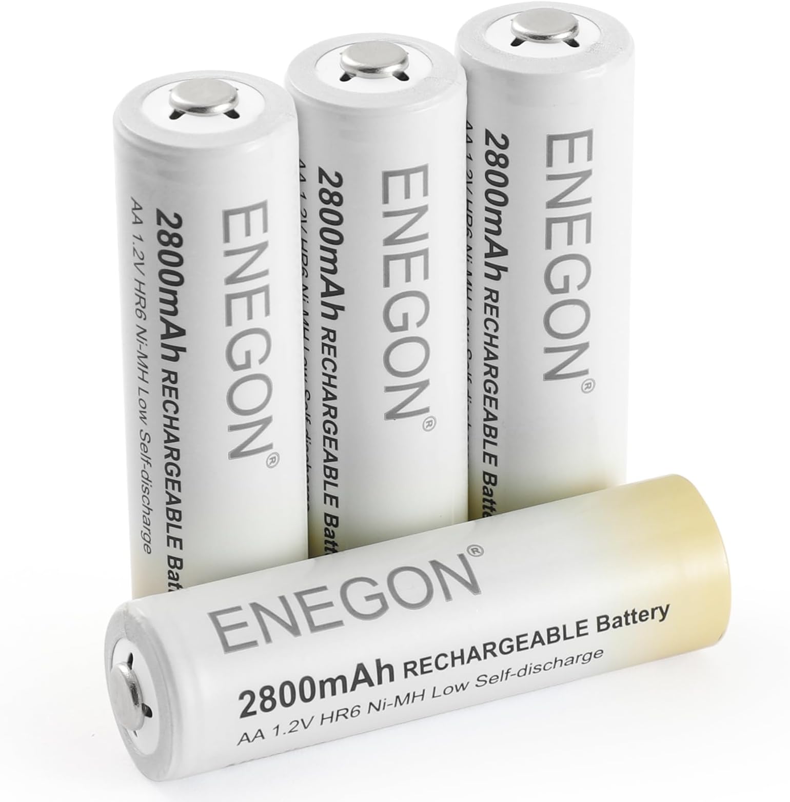 HiQuick Mignon AA Akku 2800mAh - NI-MH wiederaufladbare Batterien, 1200 ...
