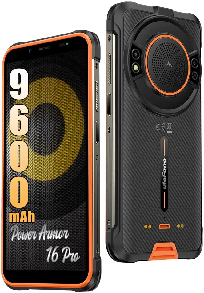 Amazon.com: Ulefone Power Armor 16 Pro Rugged Smartphone 2023, 9600mAh ...