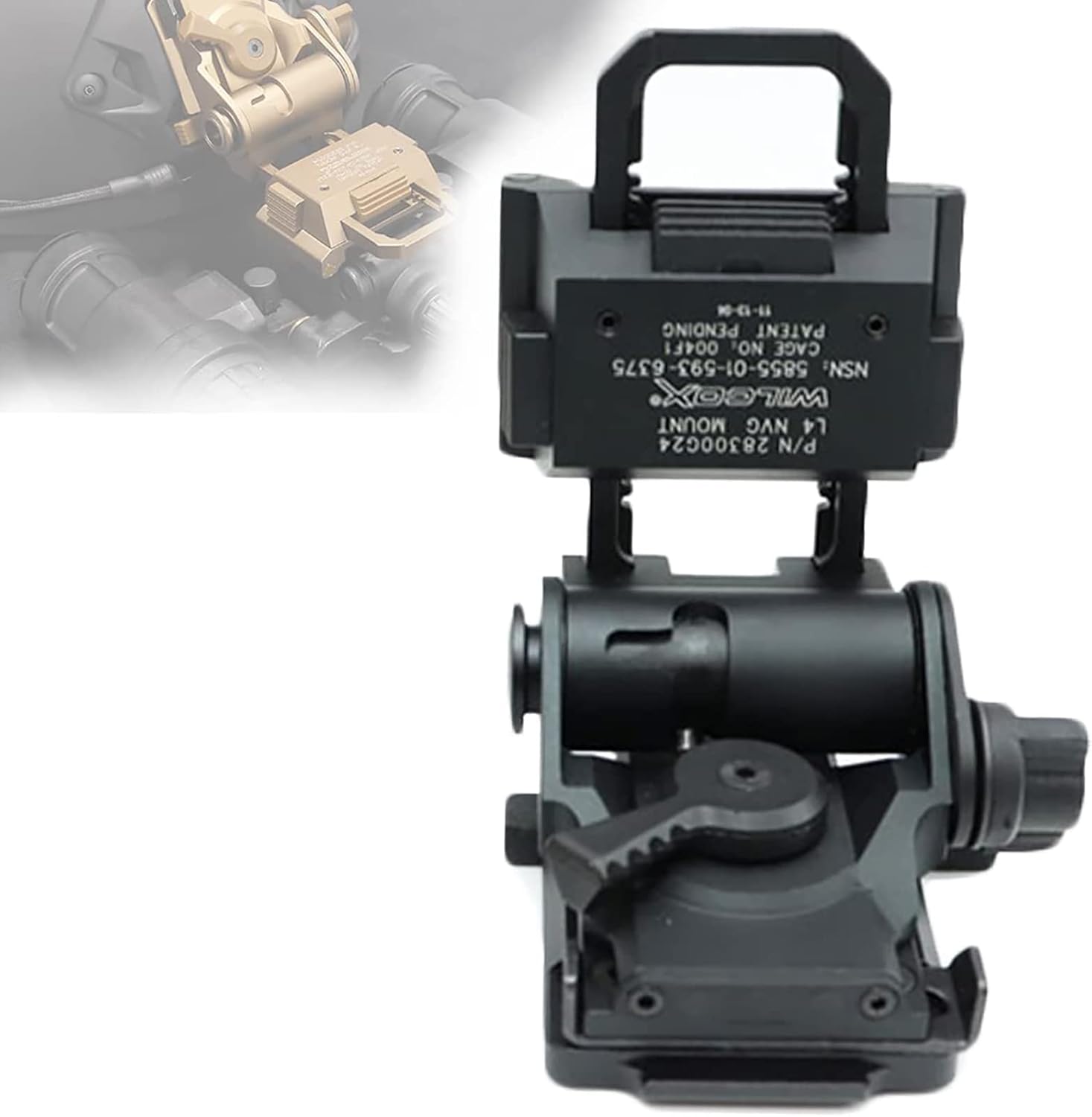 Solid NVG Mount Multi, Helmet Mount Kit, Adjustable Lightweight ...