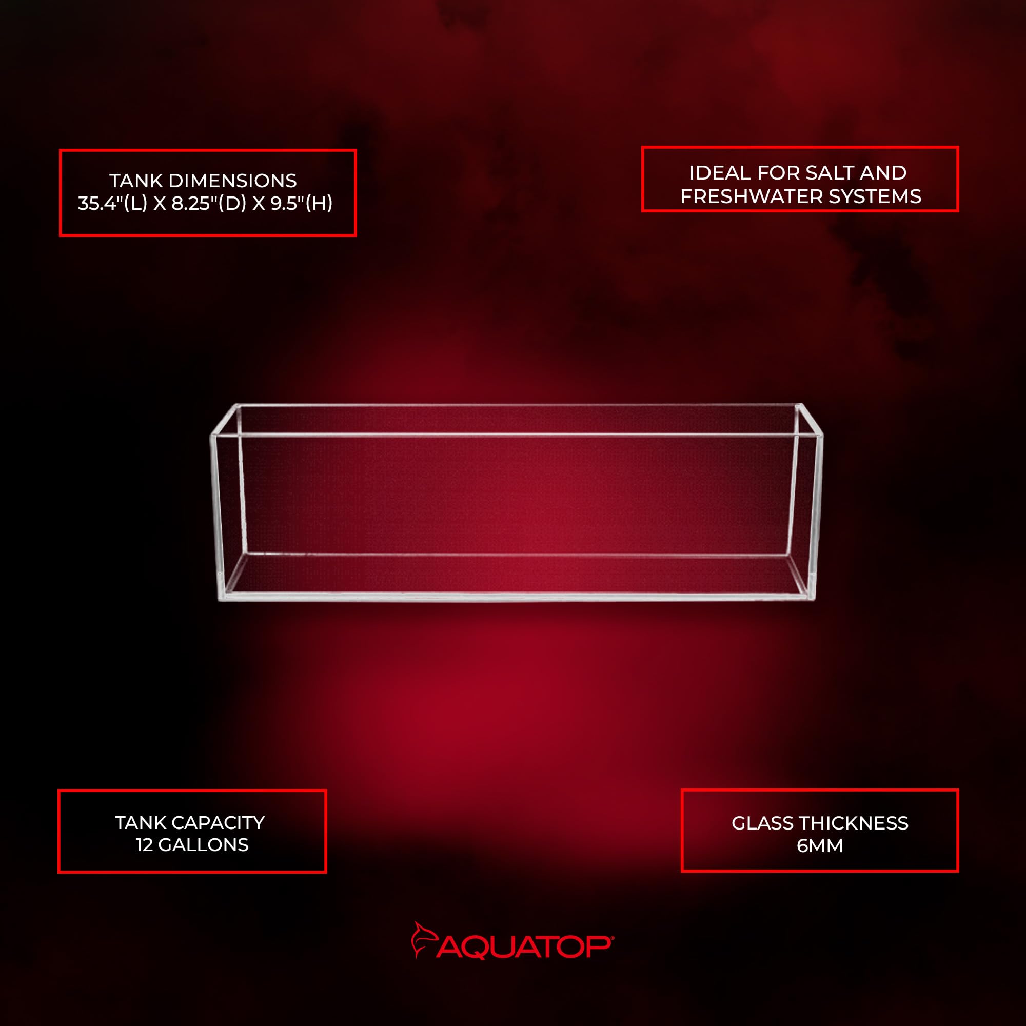 Snapklik.com : High Clarity Glass Aquarium - Ideal For Salt ...