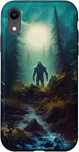 Amazon.com: iPhone XR Bigfoot Lover Yeti Sasquatch Cryptid Cryptozoology Case : Cell Phones ...