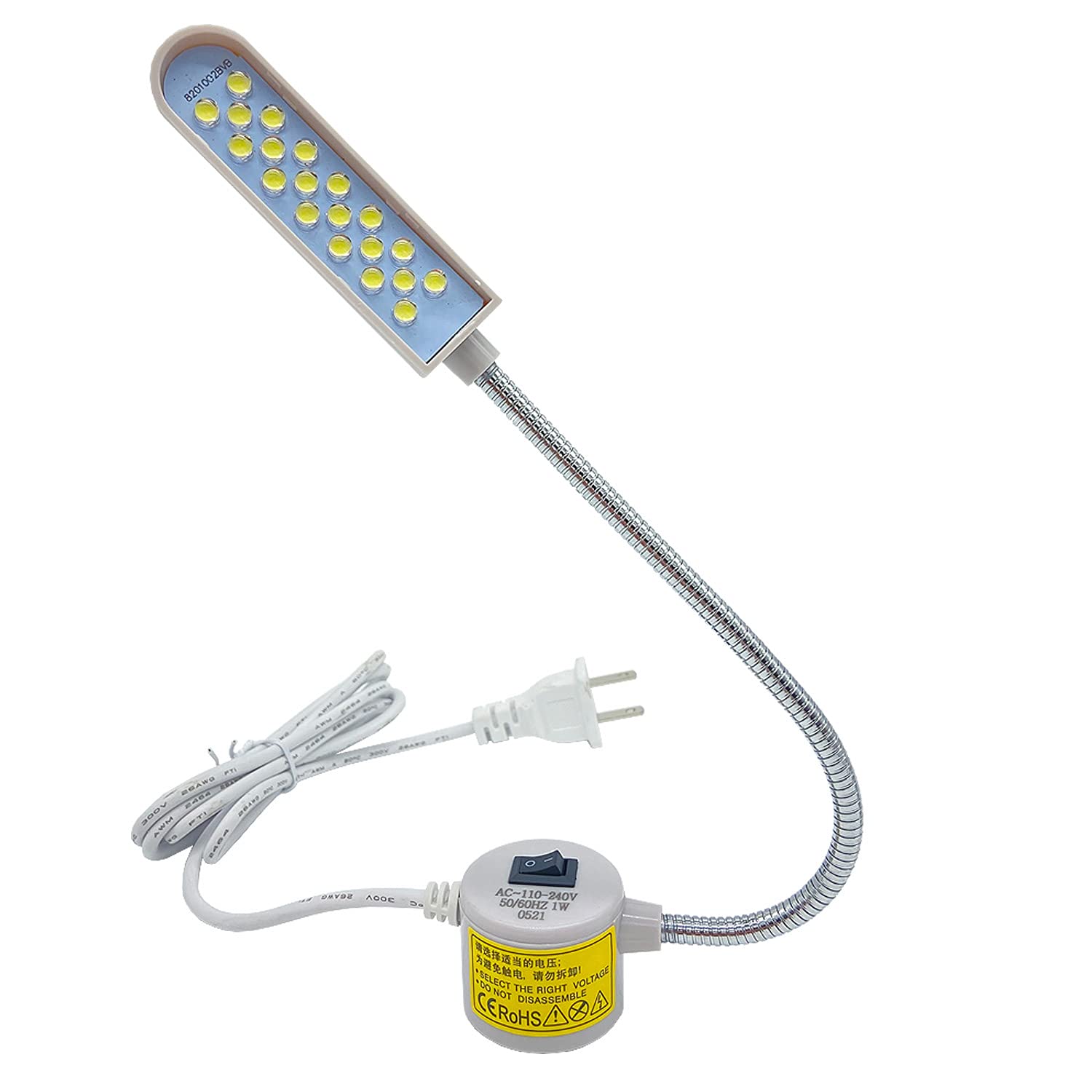 Sewing Machine Light (20LED) T20 Flexible Gooseneck Arm Work Lamp with ...