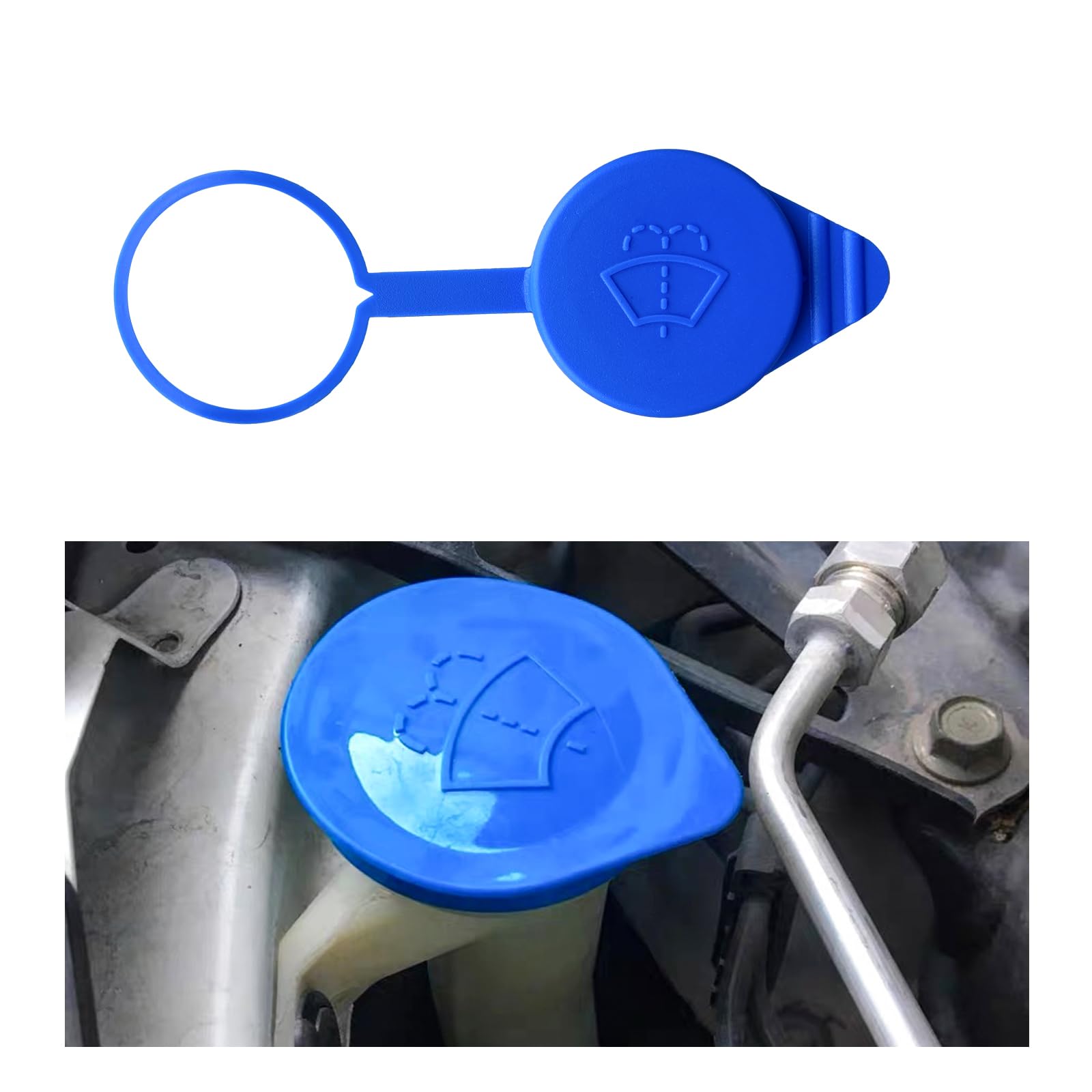 Amazon.com: Augeny Windshield Wiper Washer Reservoir Fluid Tank Cap ...
