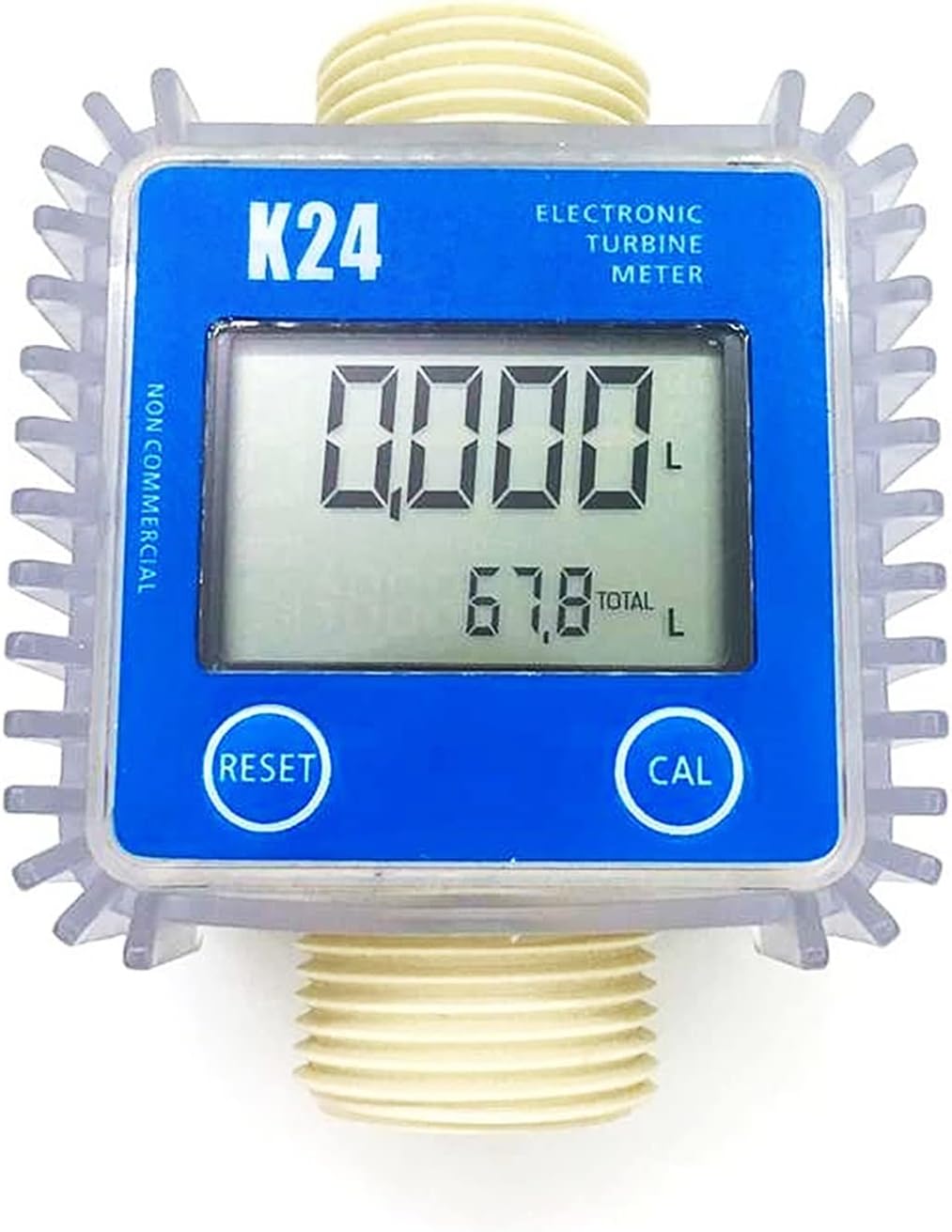 Digital Turbine Flowmeter, Digital K24 Turbine Digital Diesel Oil Fuel ...