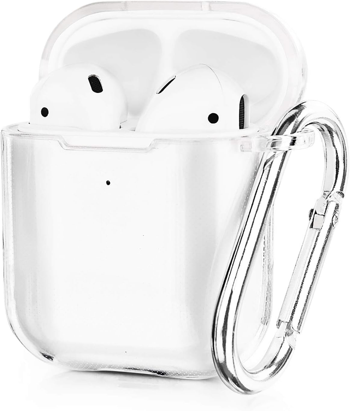 Amazon.com: AIRSPO Airpods Case Cover, Clear Soft TPU Protective Cover ...