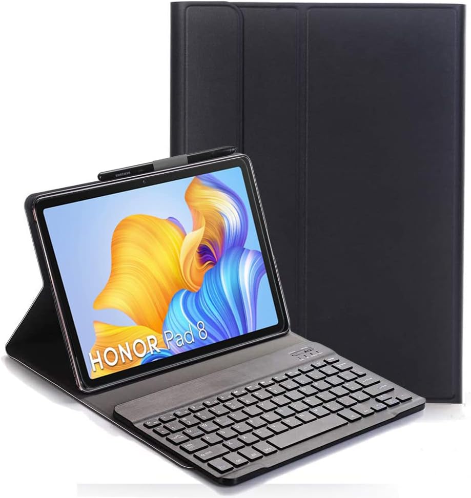 YHFZR Keyboard Case for Honor Pad 8 12-Inch - (QWERTY Layout), Ultra ...