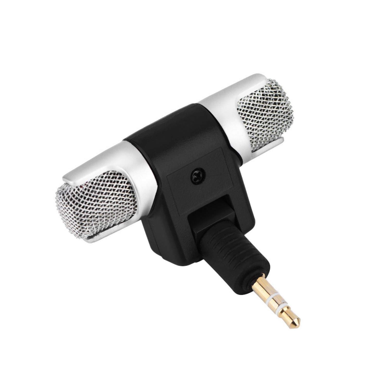 Snapklik.com : Mini Stereo Microphone, 3.5mm Gold Plating Plug Jack ...