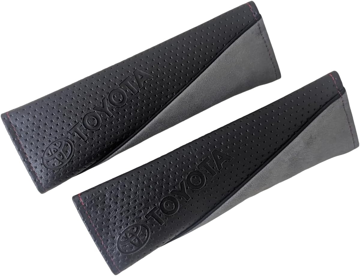 Amazon | トヨタ 純正 シートベルトパッド スポーツタイプ 輸出仕様 2個セット 黒 PC22C-0D002 [並行輸入品 ...