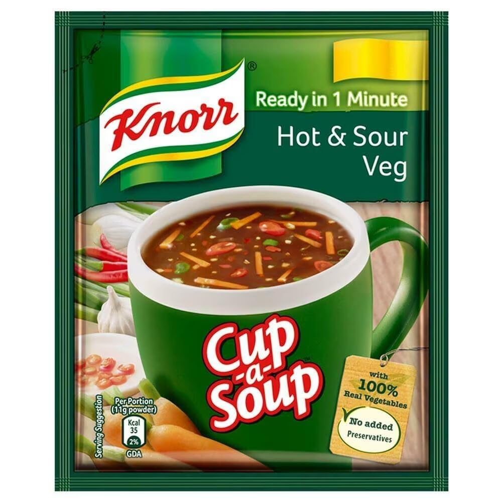Knorr Hot & Sour Instant Cup-a-Soup, 11g : Amazon.in: Grocery & Gourmet ...