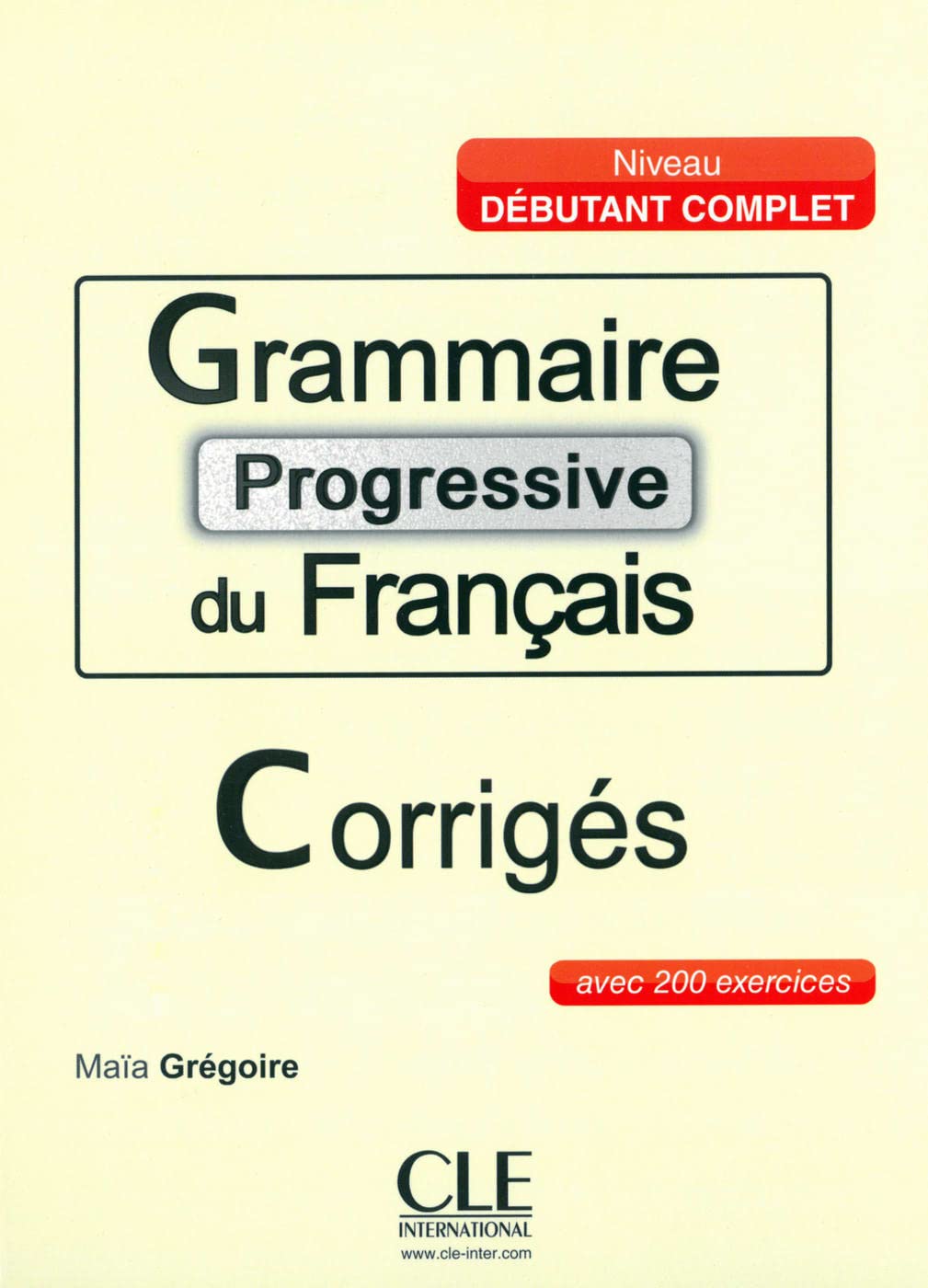 Grammaire progressive du français : Amazon.es: Libros
