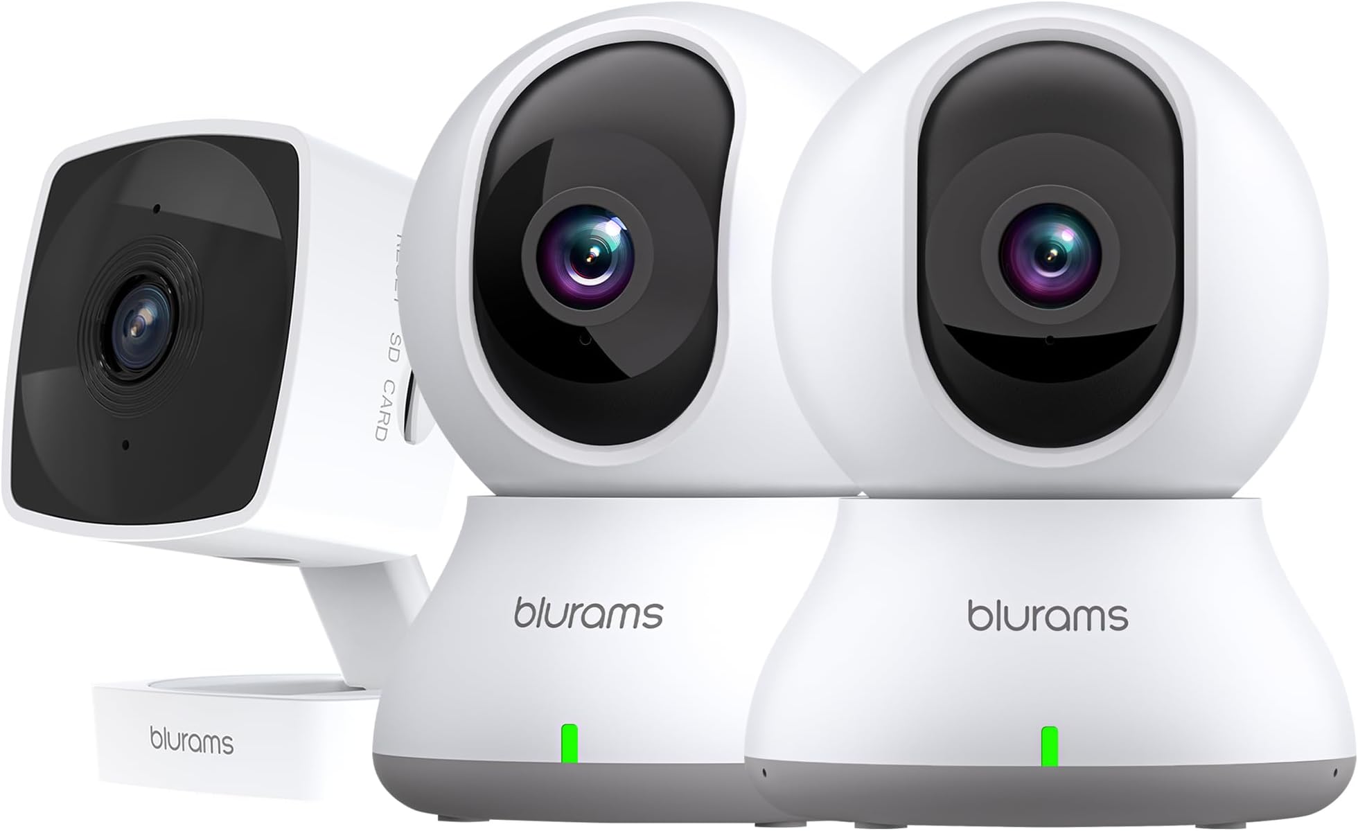 Amazon.com: blurams Indoor Camera Bundle Set, 2K Security Camera for ...