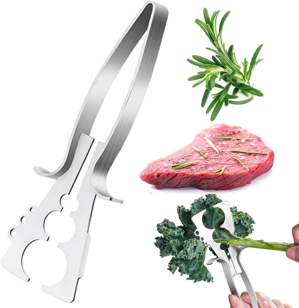 Amazon.com: Herb Stripper Tool Stainless Steel Herb Leaf Zipper ...