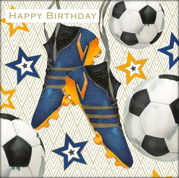 Nigel Quiney Male Birthday Card - General Card for Men/Boys - Football ...