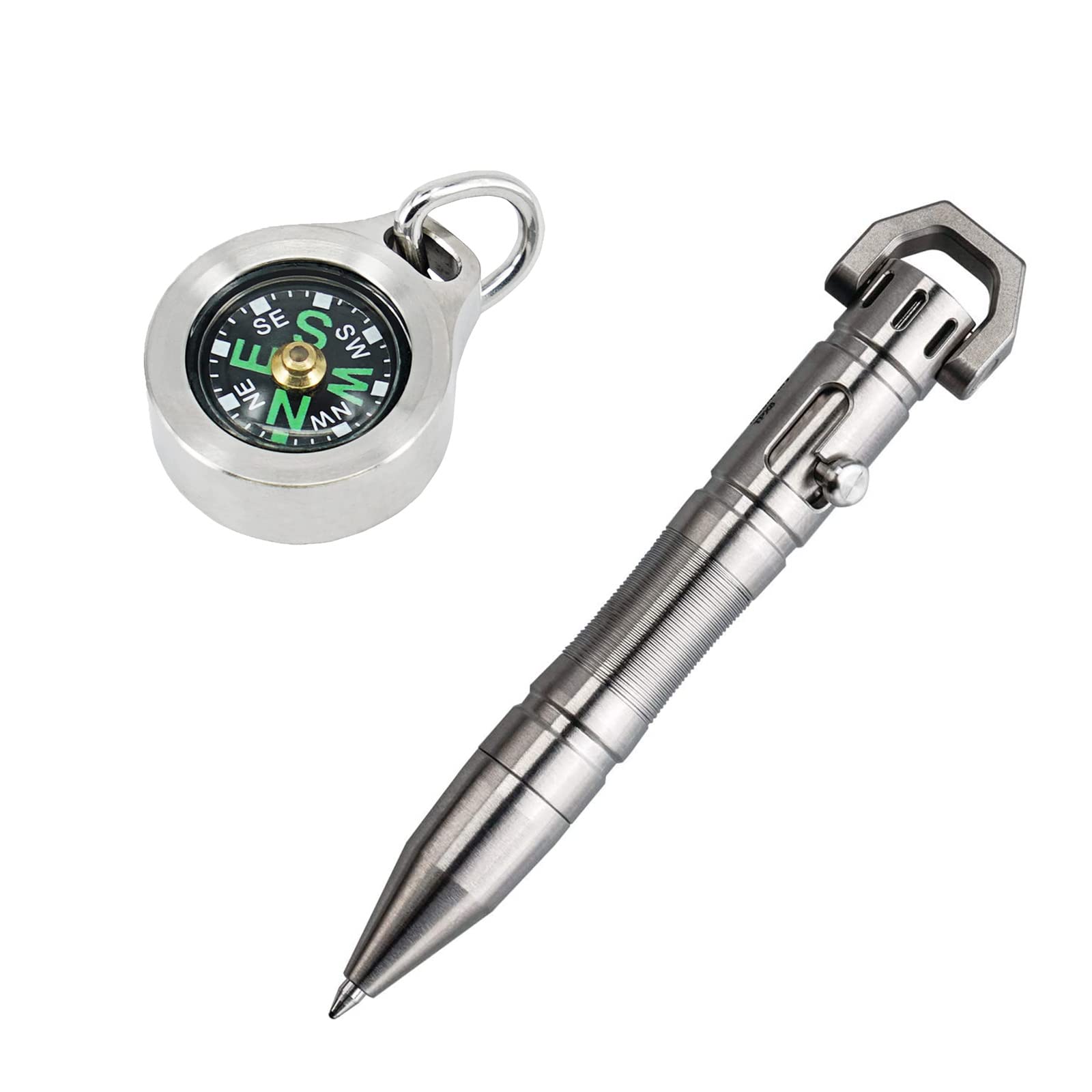 Amazon.com: MecArmy Compass Titanium and Pen : Office Products