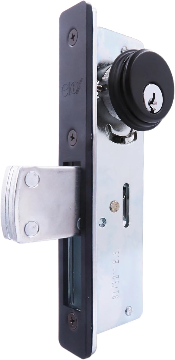 Amazon.com: elox Swinging Narrow Stile Aluminum Door Mortise Deadbolt ...