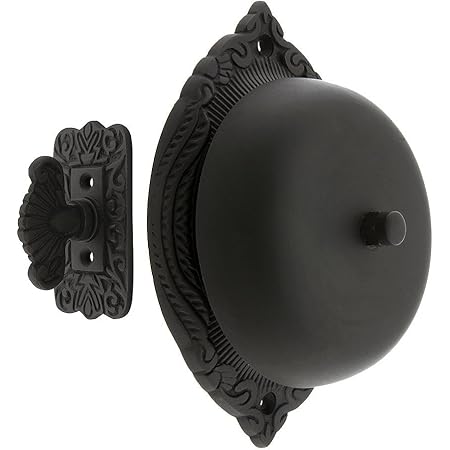 A29 Twist Hand-Turn Solid Brass Wireless Mechanical Doorbell Chime in ...