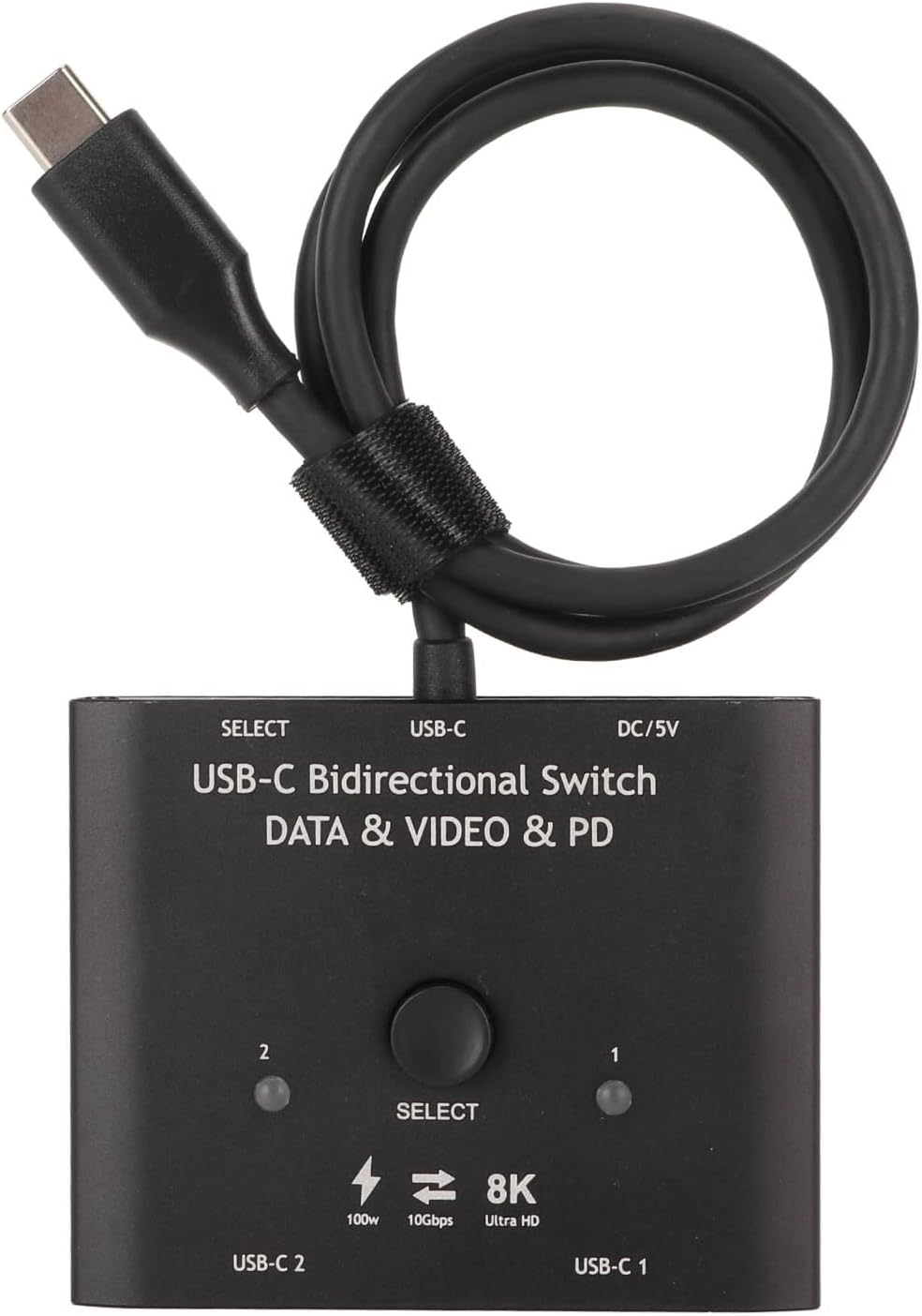KVM Switch, 2 in 1 Out 1 in 2 Out USB C Bi Directional Switcher, 8K ...