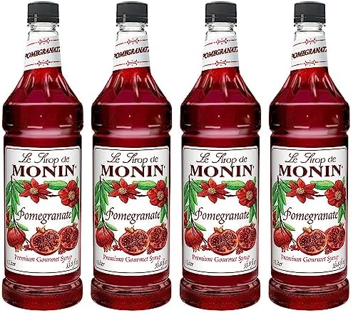 Amazon.com: Monin - Pomegranate Syrup, Tart and Sweet, Great for ...