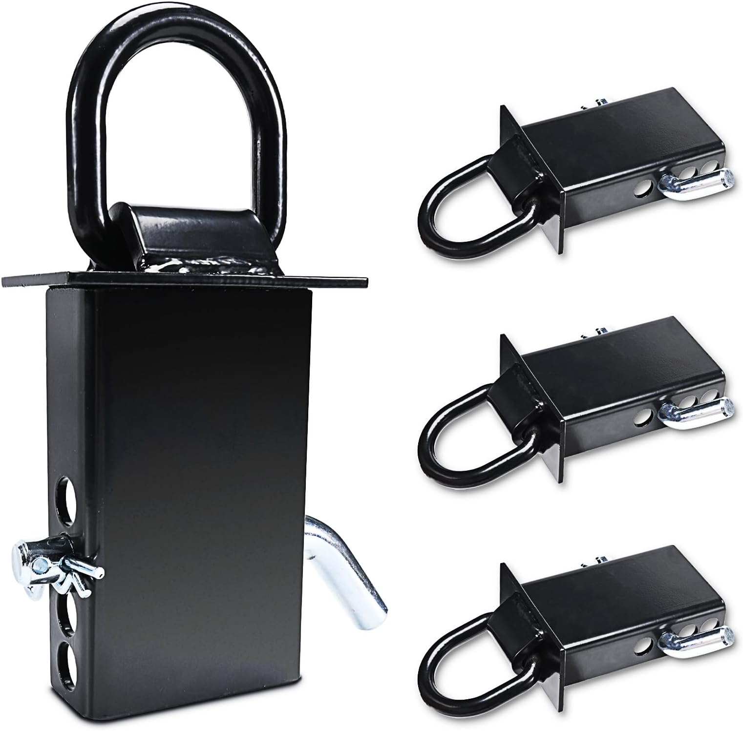 AYMMIC Stake Pocket D-Ring, Heavy Duty Adjustable Trailer Stake Pocket ...