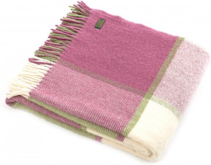 Tweedmill Textiles Rainbow Pure New Wool Lifestyle Throw/Blanket ...