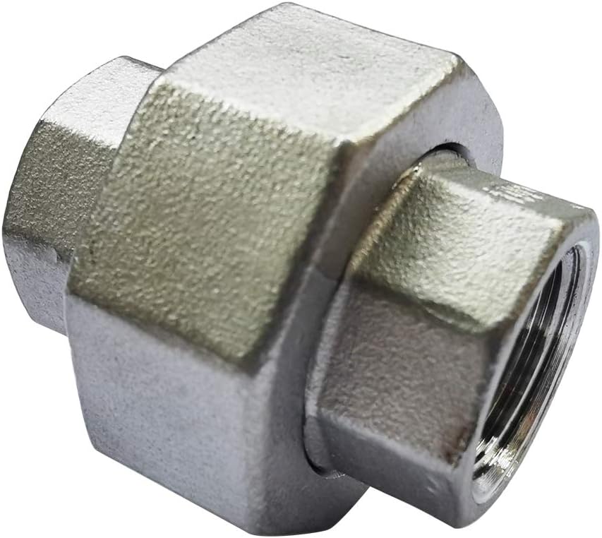 3/4" Union 304 Stainless Steel 150# Threaded Pipe Fitting - Amazon.com