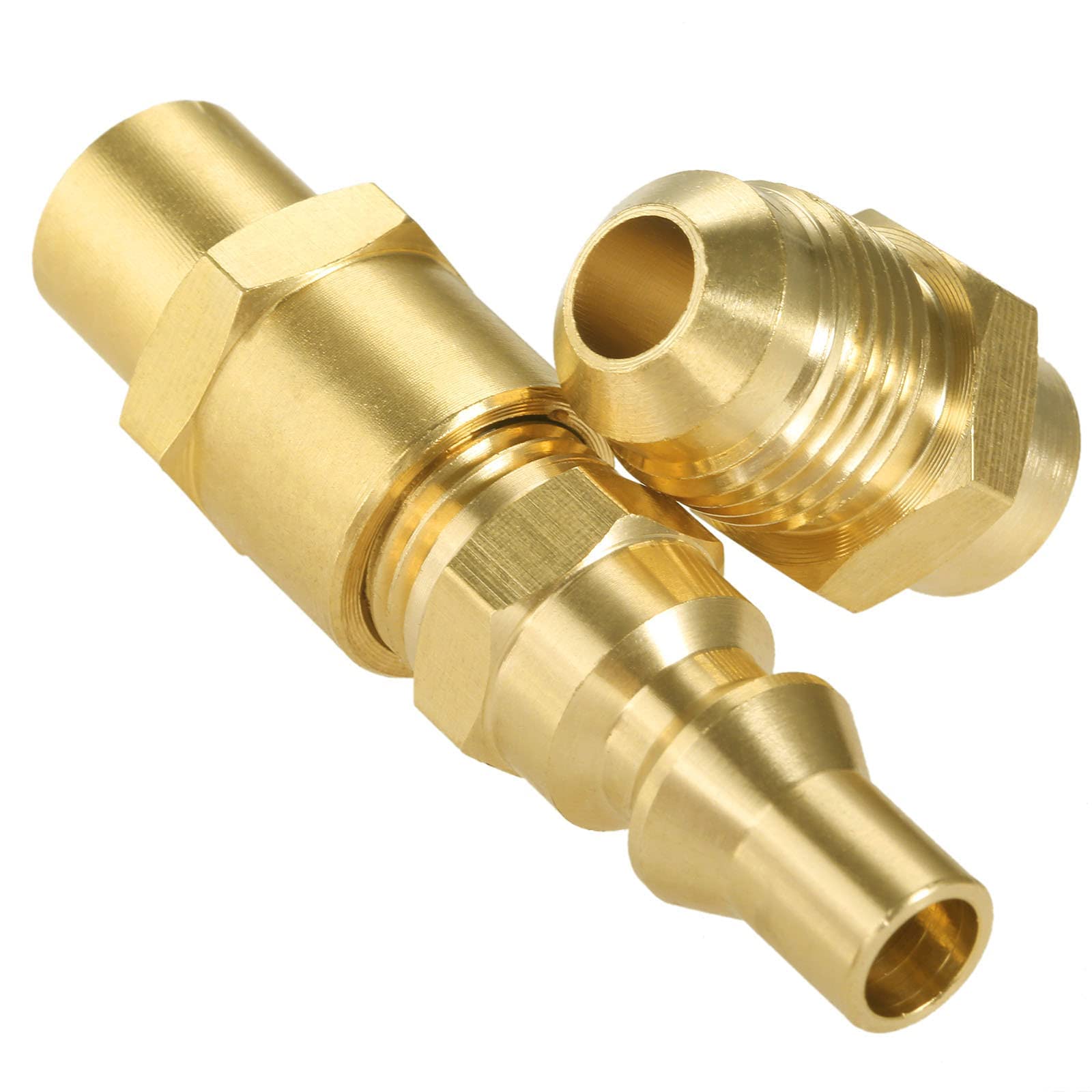 Snapklik.com : ANPTGHT 1/8 FNPT X 1/4 Male Weber Conversion Kit Quick ...