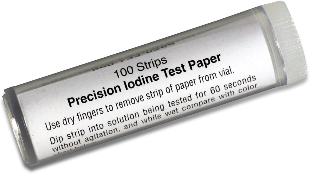 Amazon.com: Iodine Test Paper, 100 Strips : Everything Else