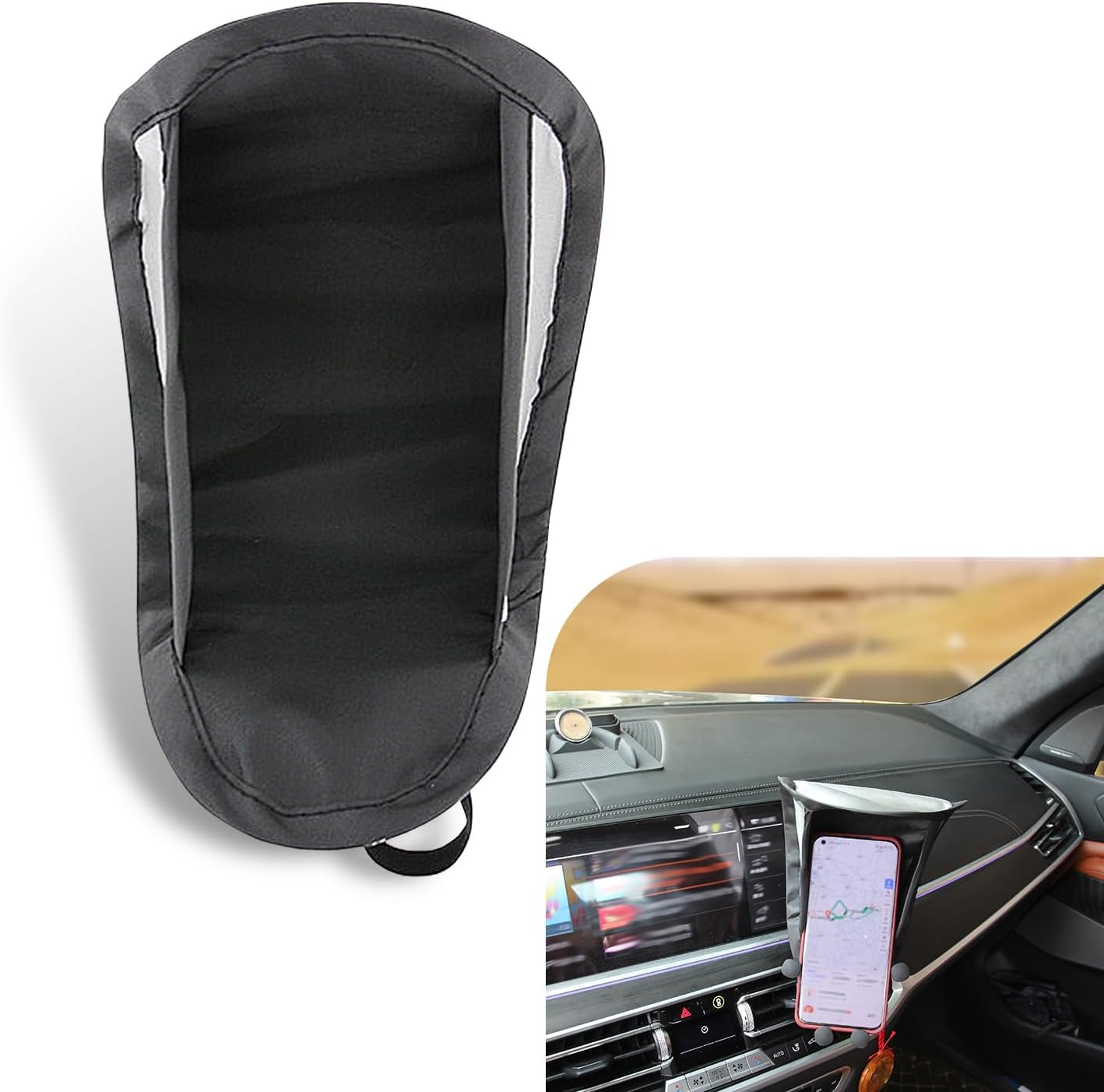 Amazon.com: dawfall 1 Pack Car Phone Sun Protection Cover, 7.09 x 5.12 ...