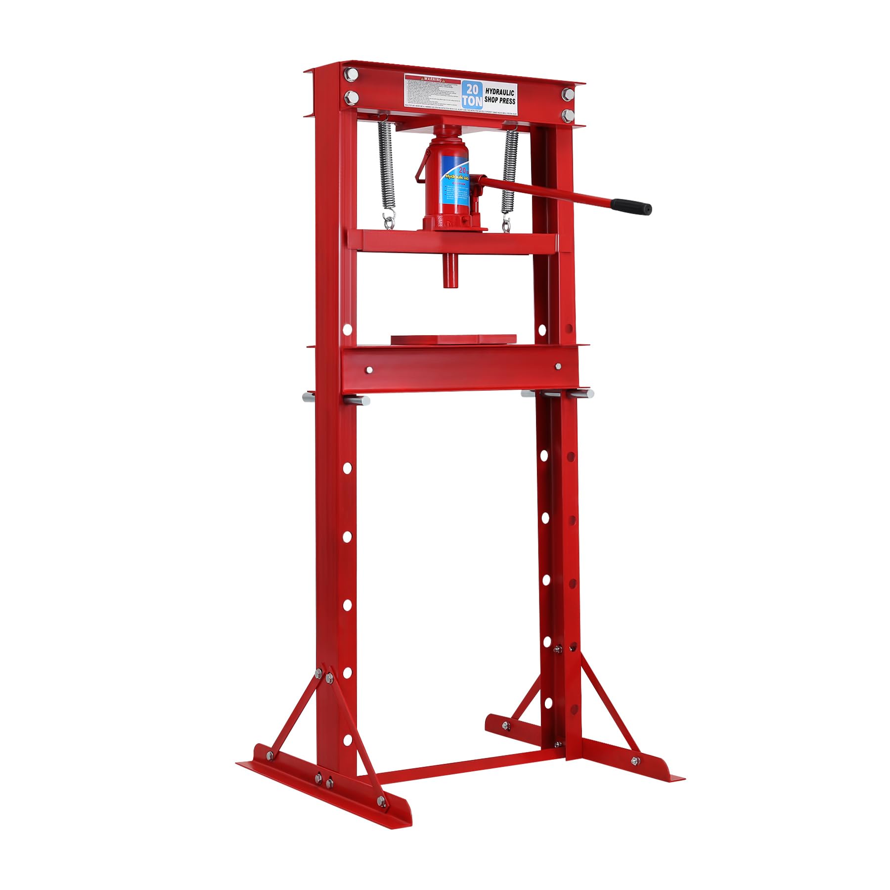Amazon.com: H-YEEU 20T Hydraulic Shop Press, Heavy Duty Shop Floor ...